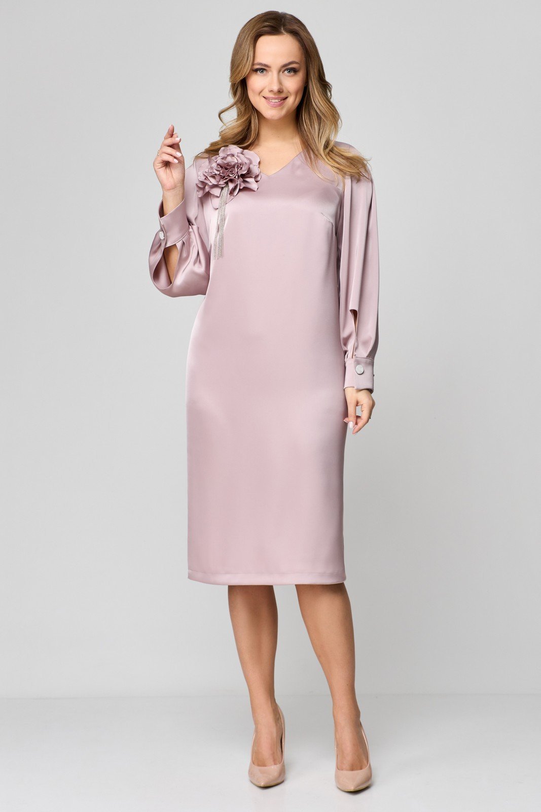 Платье 104 пудра EMWE купить в интернет магазине Велесмода